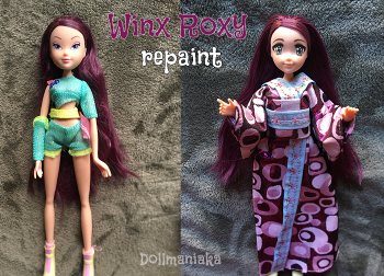 Winx Roxy repaint custom: Customizando y repintando a Roxy de las Winx ...